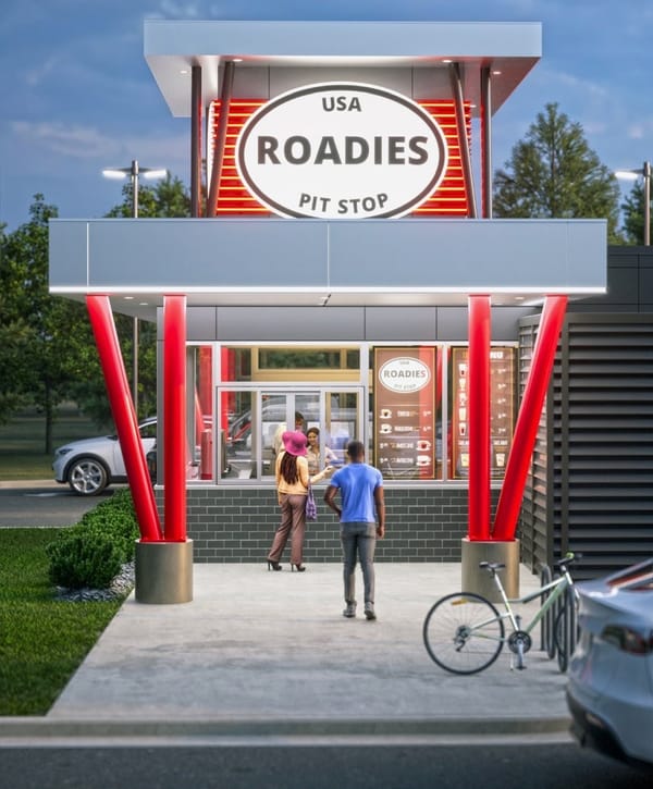 Roadies Pit Stop Opening First Location in Founder's Square