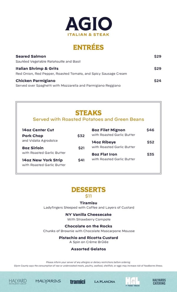 Halyard Restaurant Group Expanding to Brunswick with AGIO