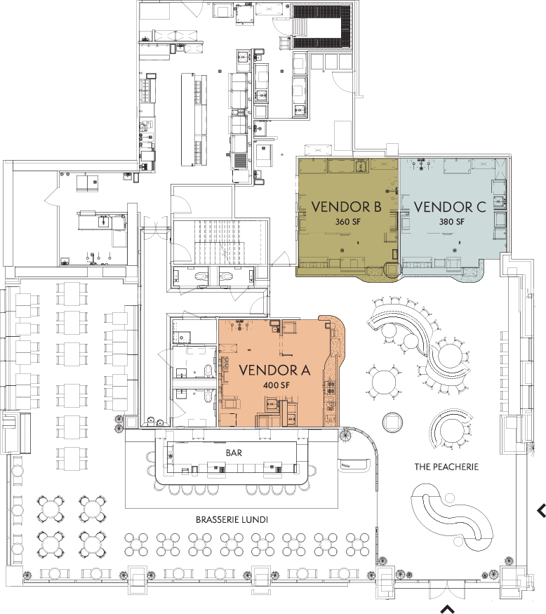 French-Inspired Dining and Micro Food Hall Coming to Midtown Atlanta